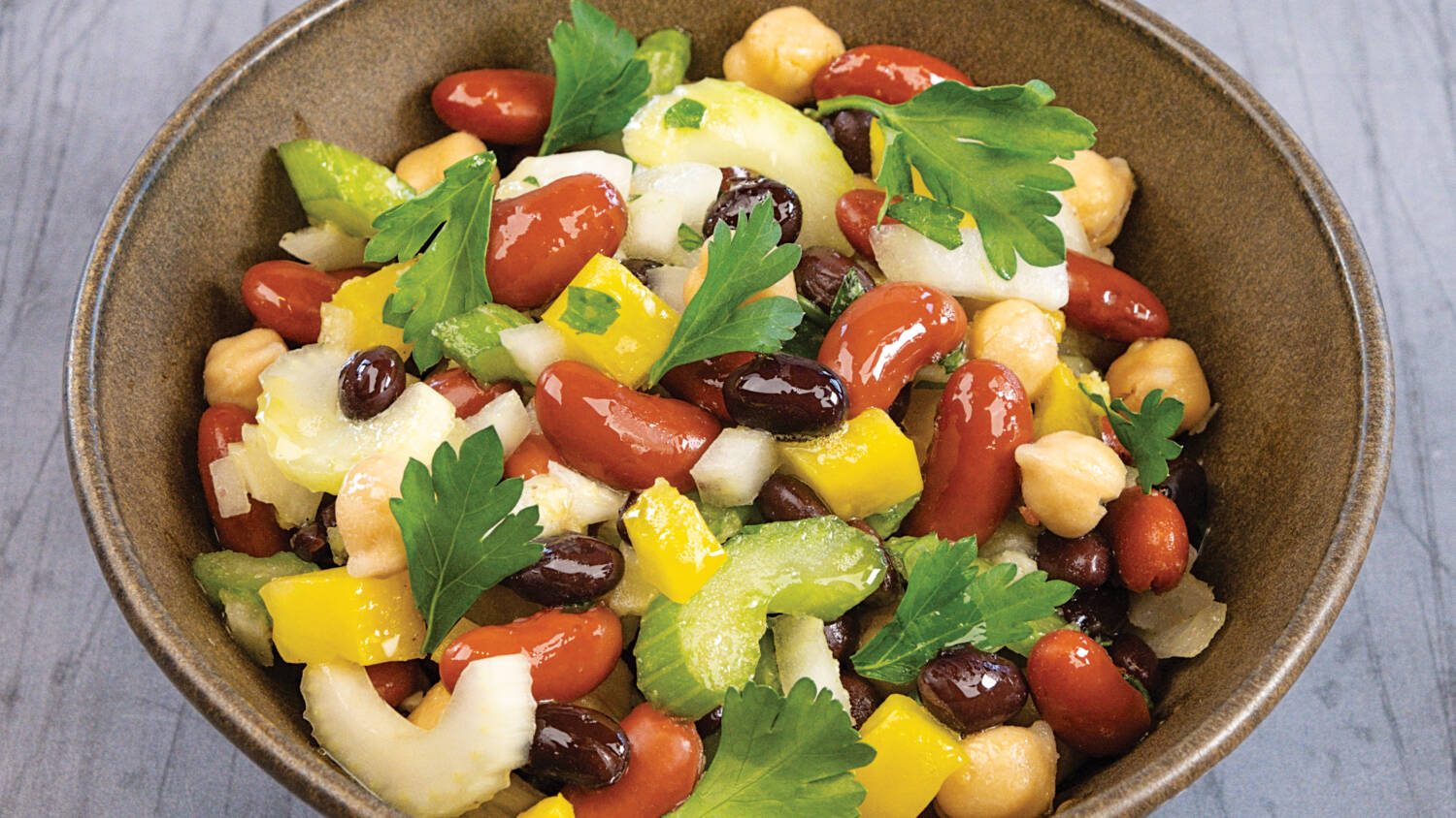 Triple Bean Confetti Salad - The Chef's Kitchen | Ingles | Catering